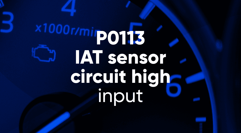 P0113 – Intake air temperature sensor circuit high input | OBDeleven