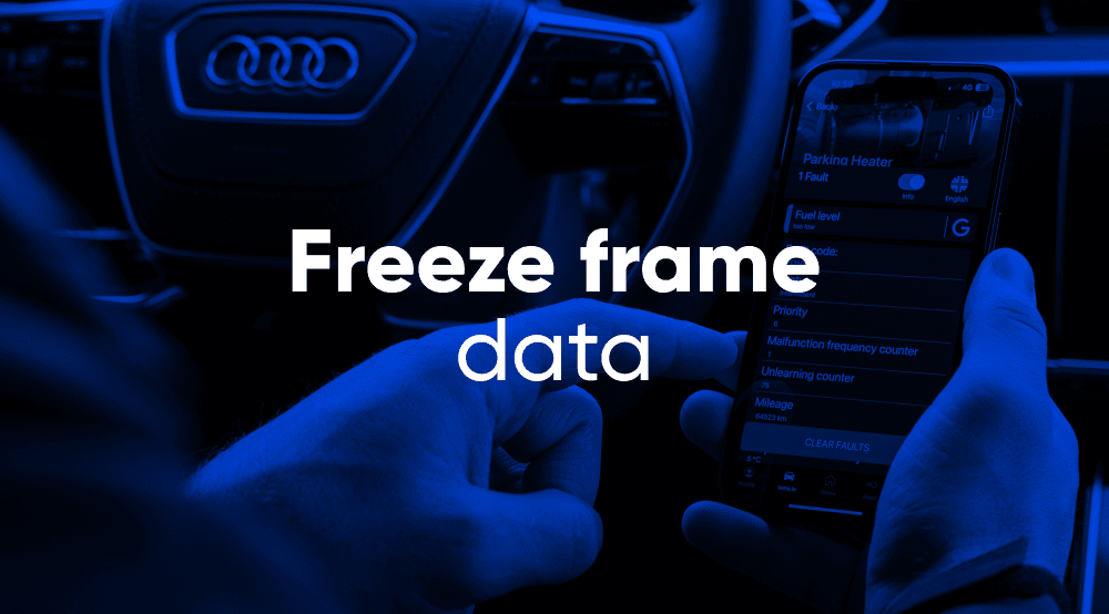 What is freeze frame data? | OBDeleven