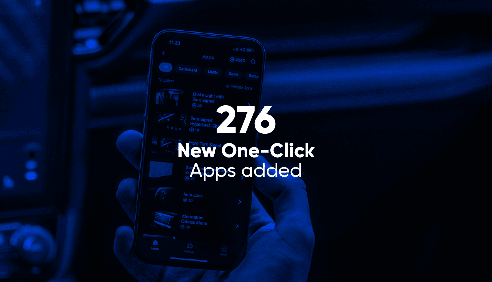 New One-Click Apps added October 2025 | OBDeleven