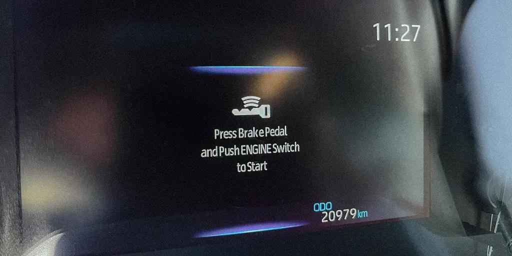 Engine/EV System Start Indicator, toyota corolla 2023