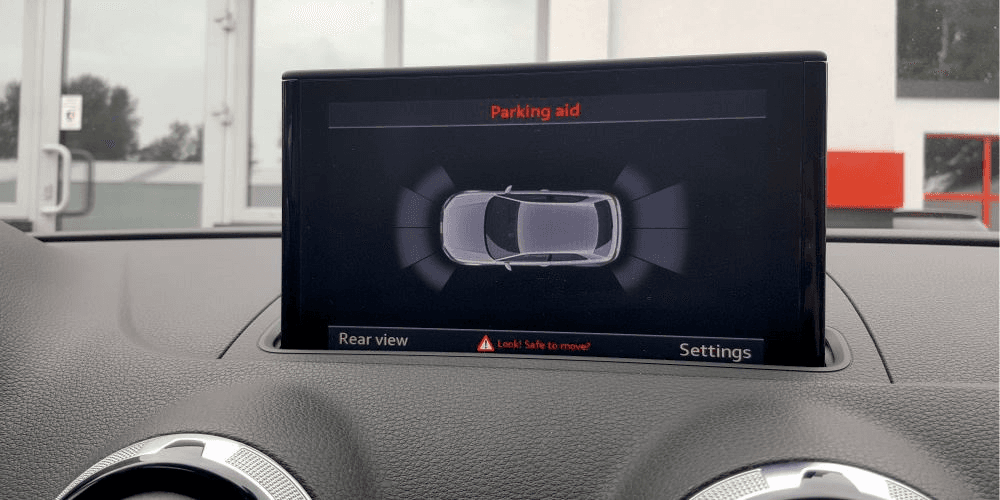 Optical Parking System, audi a4 2016 - 2019