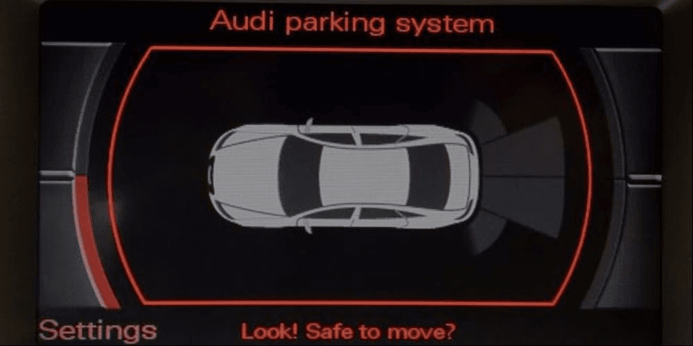 Optical Parking System, audi