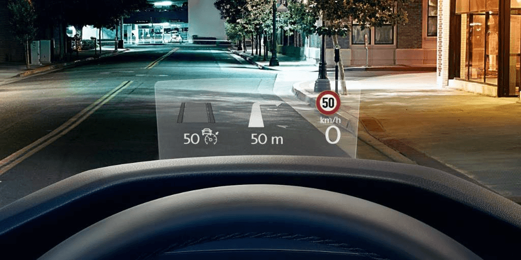 TSR in Head-up Display, volkswagen atlas 2024