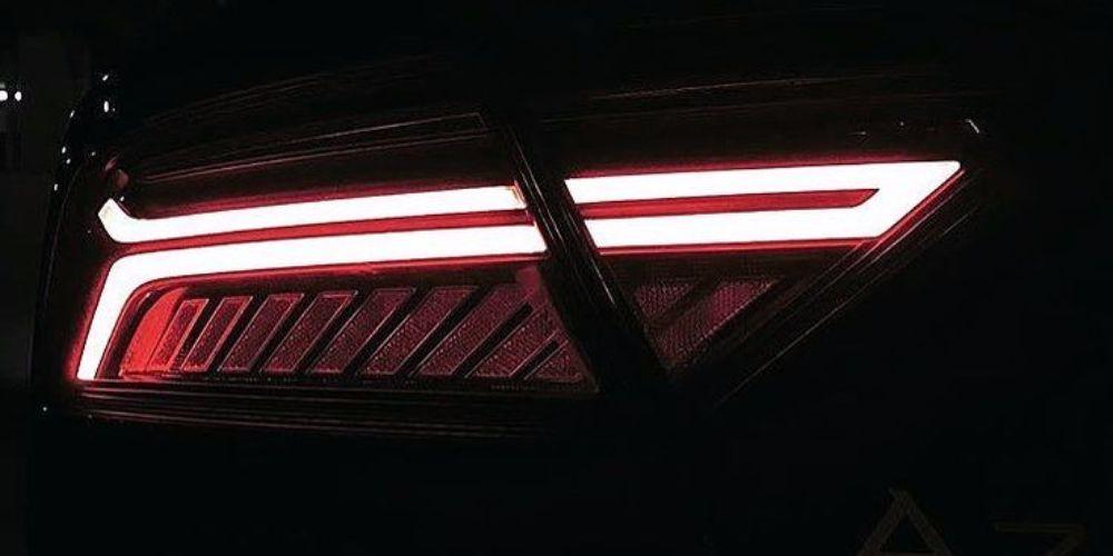 Euro parking lights, Audi S7 2016 - 2020