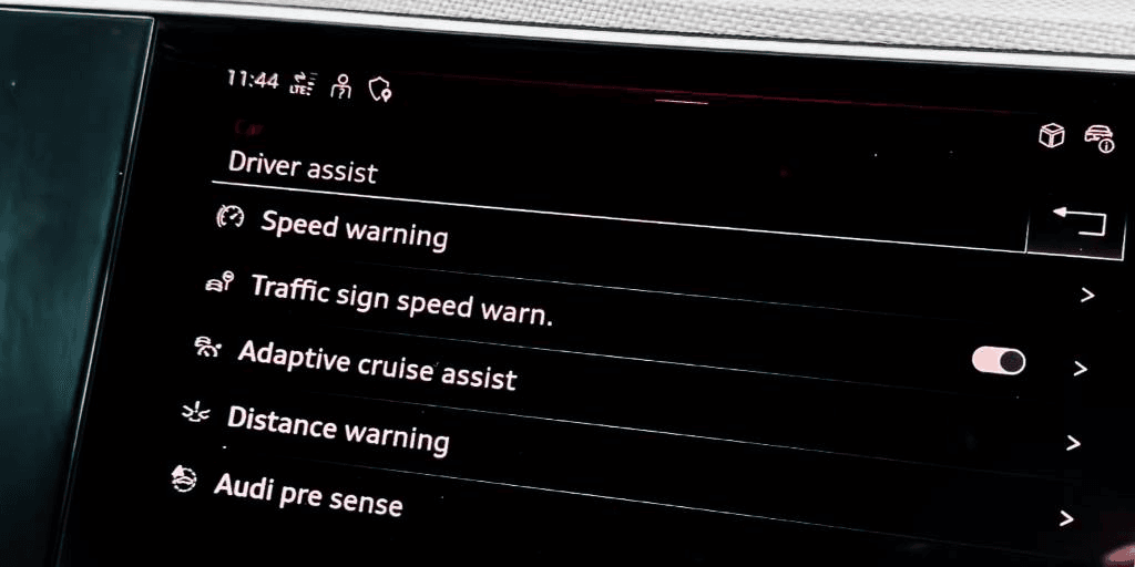 Traffic Sign Speed Warning, audi a3 2025