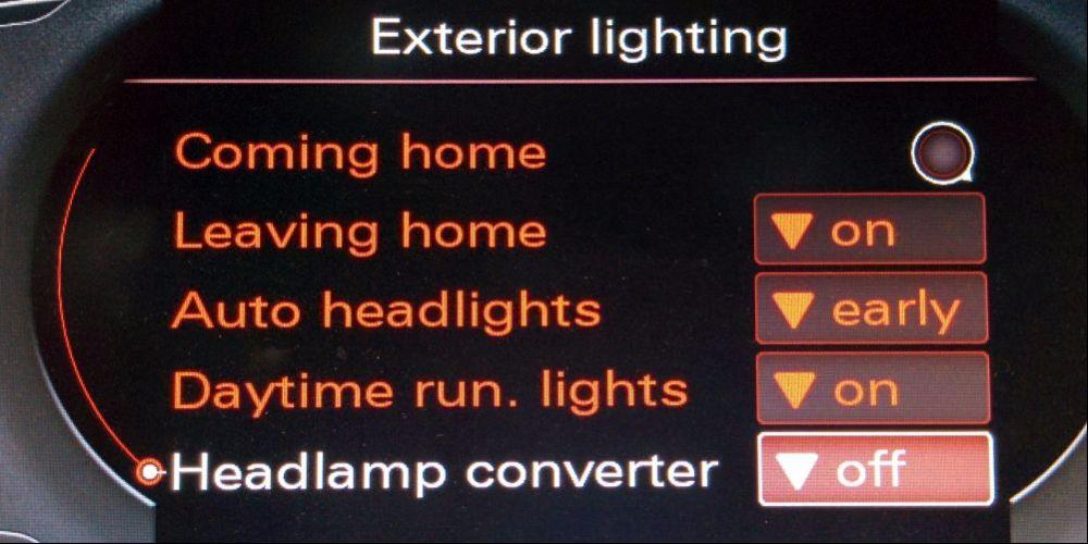 Travel mode in MMI, audi q5 2008 - 2013