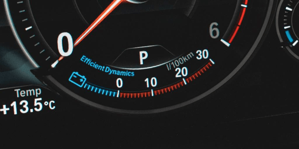 Instantaneous Fuel Consumption Scale, bmw x4 2020 - 2025