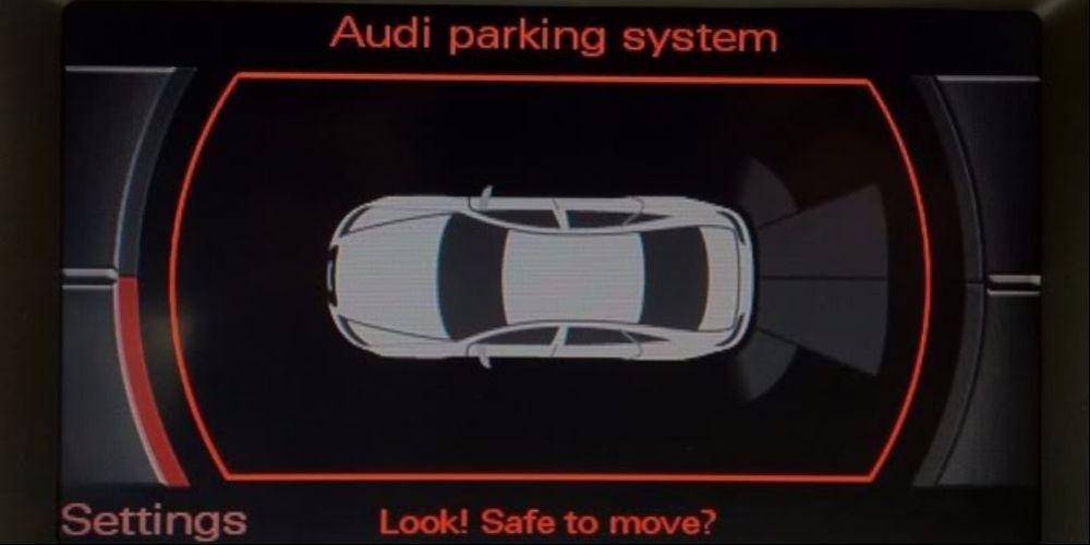 Optical Parking System, audi a5 2008 - 2012