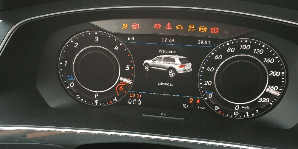 Gauge Test - Needle Sweep, volkswagen jetta 2021 - 2024