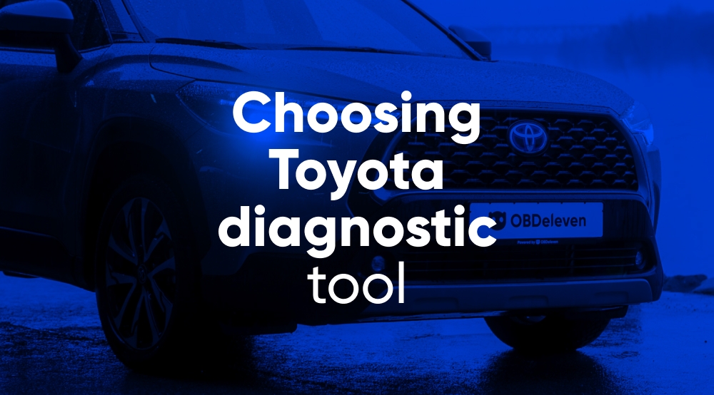 Choosing the right Toyota diagnostic tool | OBDeleven