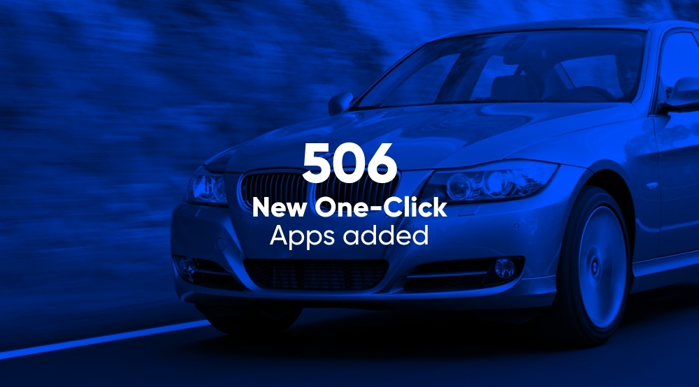 New One-Click Apps added in October 2024 | OBDeleven