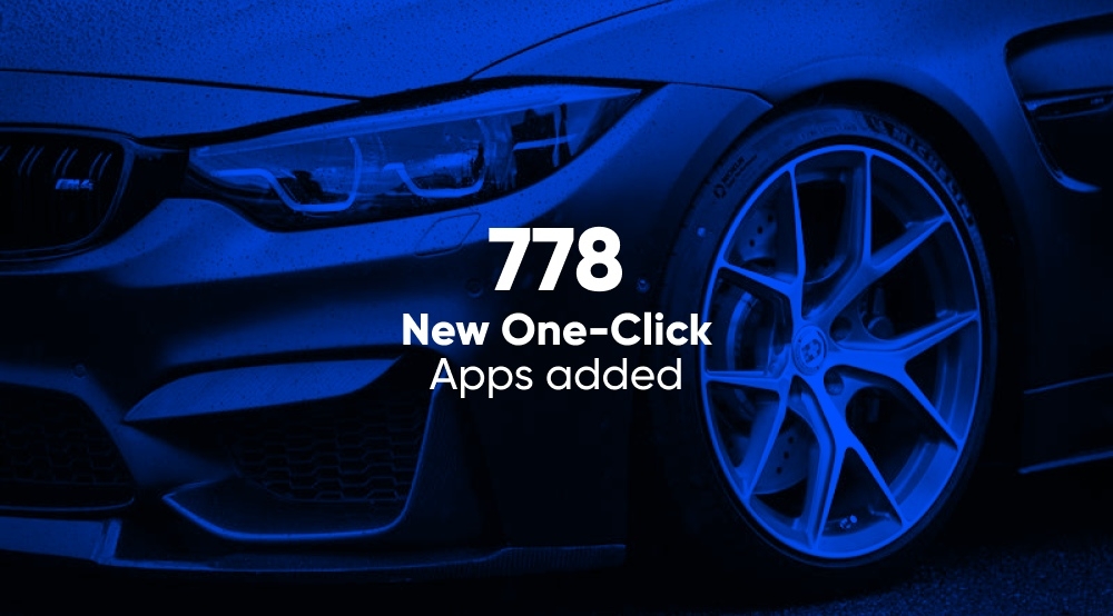 New One-Click Apps added in November 2024 | OBDeleven
