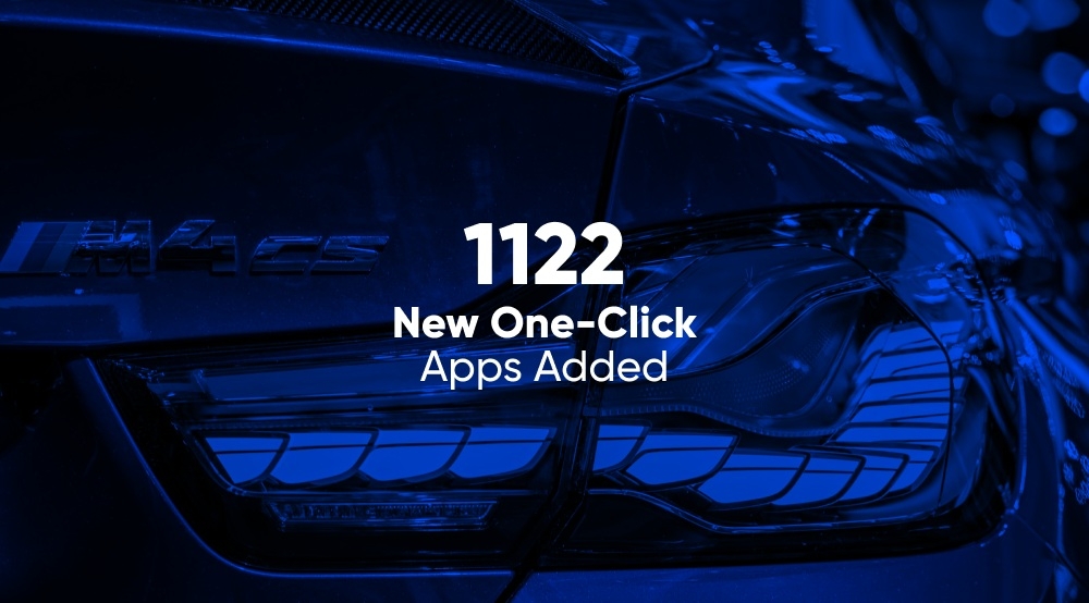 New One-Click Apps added in July 2024 | OBDeleven